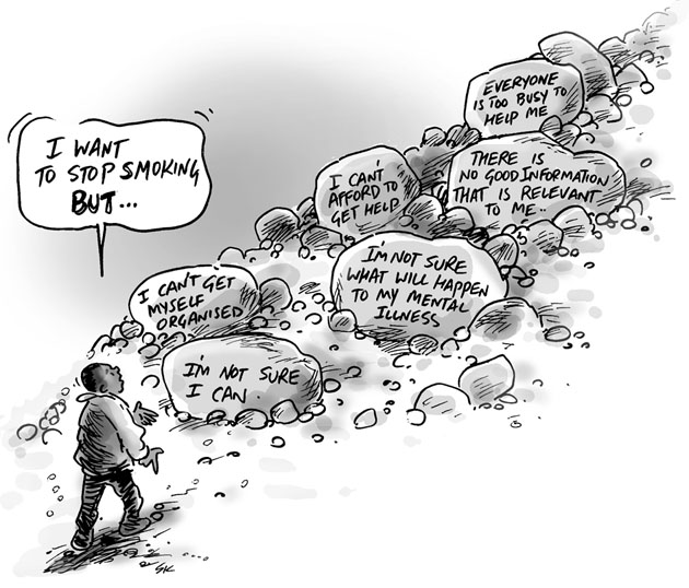 Tobacco and Mental Illness Project | Simon Kneebone - cartoonist and ...