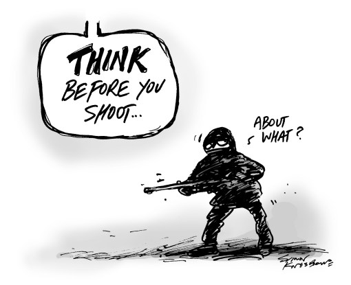 Cartoons are to make you think | Simon Kneebone - cartoonist and ...