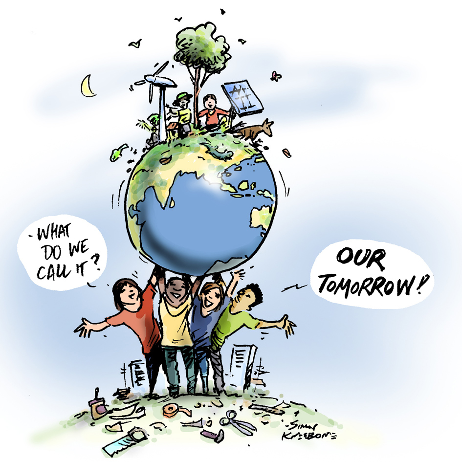 All our own work… | Simon Kneebone - cartoonist and illustrator