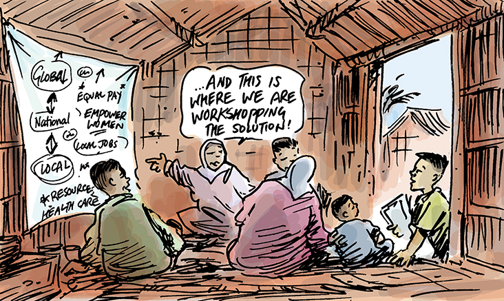 poverty | Simon Kneebone - cartoonist and illustrator