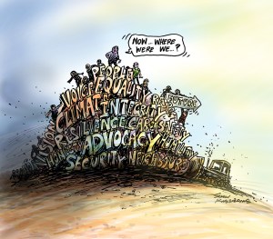 Editorial cartoons | Simon Kneebone - cartoonist and illustrator