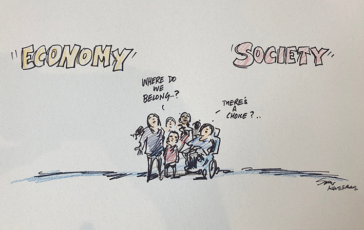 Leaving Poverty behind … | Simon Kneebone - cartoonist and illustrator