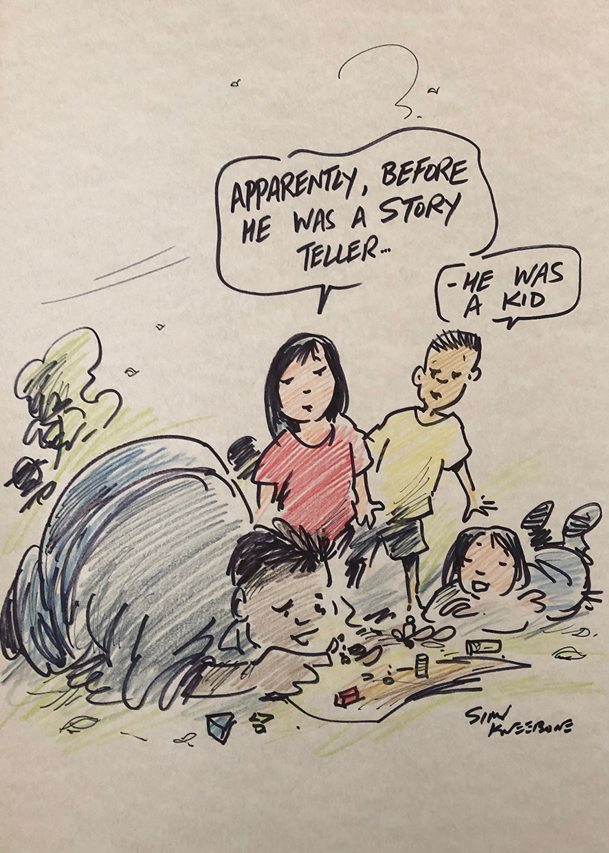 conference cartoons | Simon Kneebone - cartoonist and illustrator