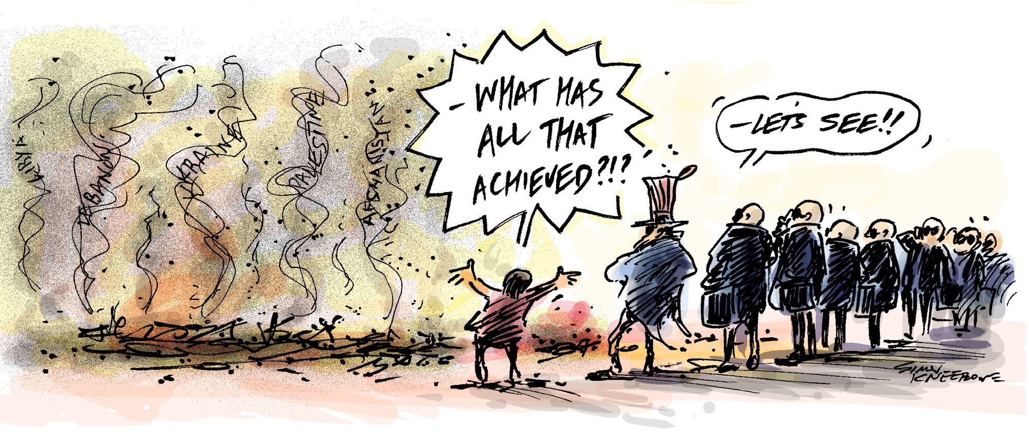 ‘Whatever…’ | Simon Kneebone - cartoonist and illustrator