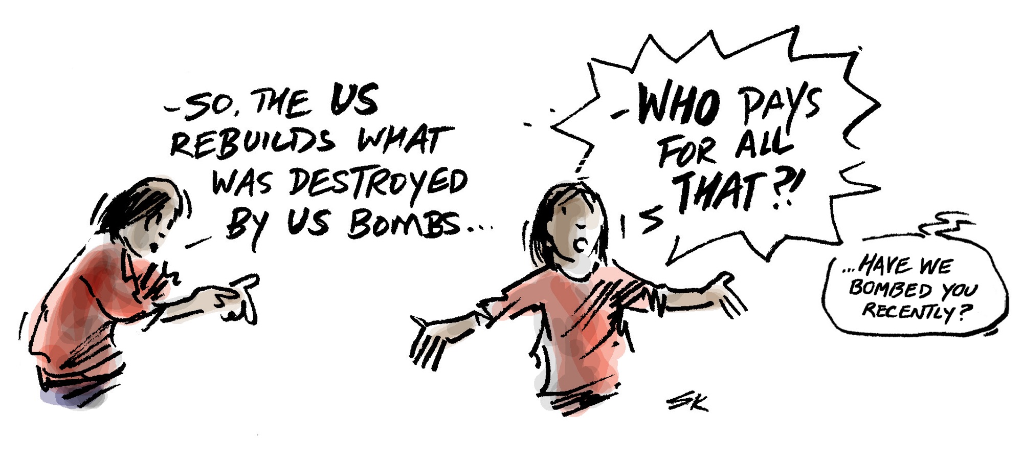 Simon Kneebone - cartoonist and illustrator | Home