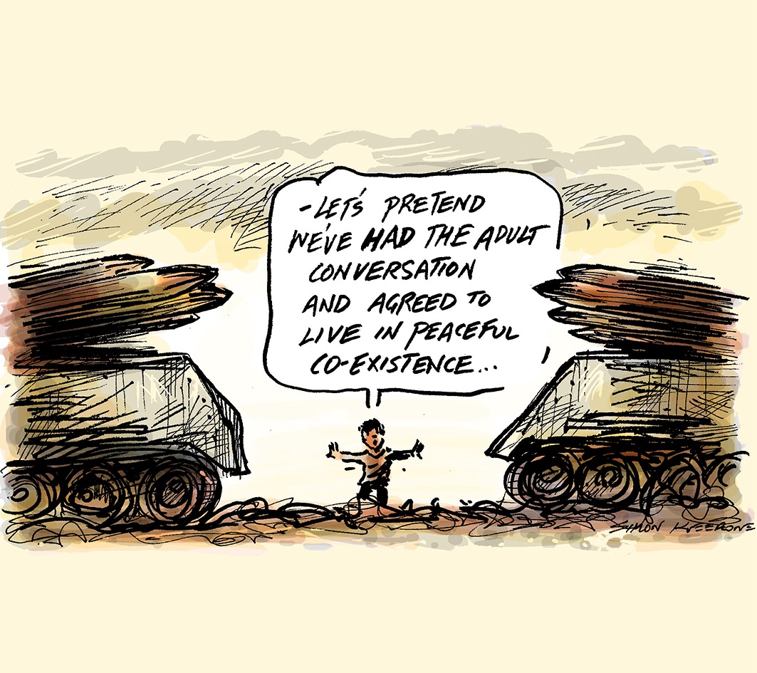 Simon Kneebone - cartoonist and illustrator | Home