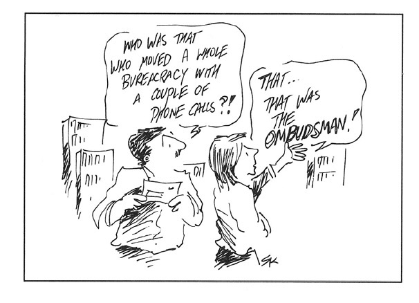 NSW Ombudsman exhibition … | Simon Kneebone - cartoonist and illustrator