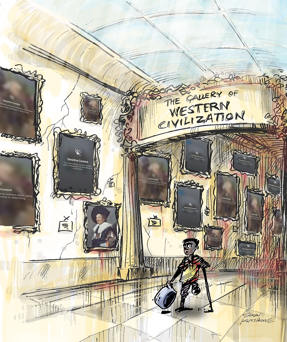 Keep on scrollin’ … | Simon Kneebone - cartoonist and illustrator