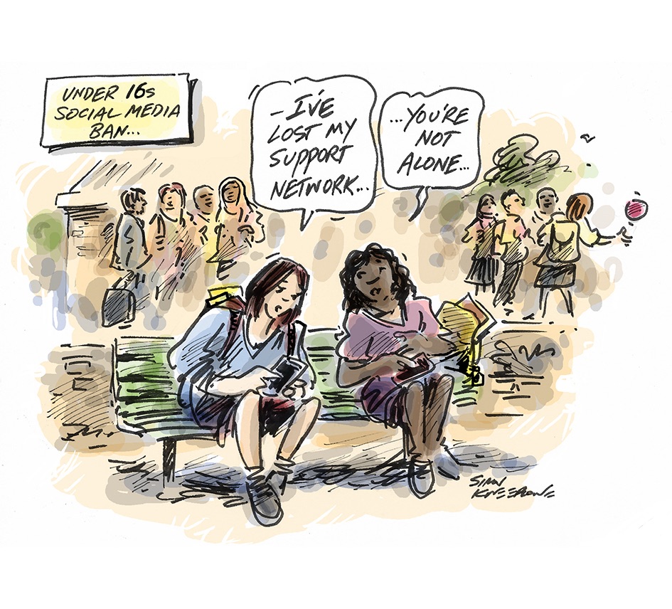 Real world support … | Simon Kneebone - cartoonist and illustrator